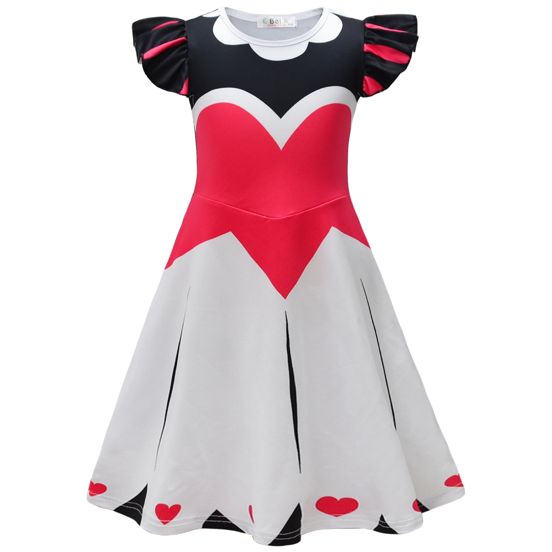 3-9Y Girls Nifty Cosplay Dress Short Sleeve Cartoon Outfit Dress up ...