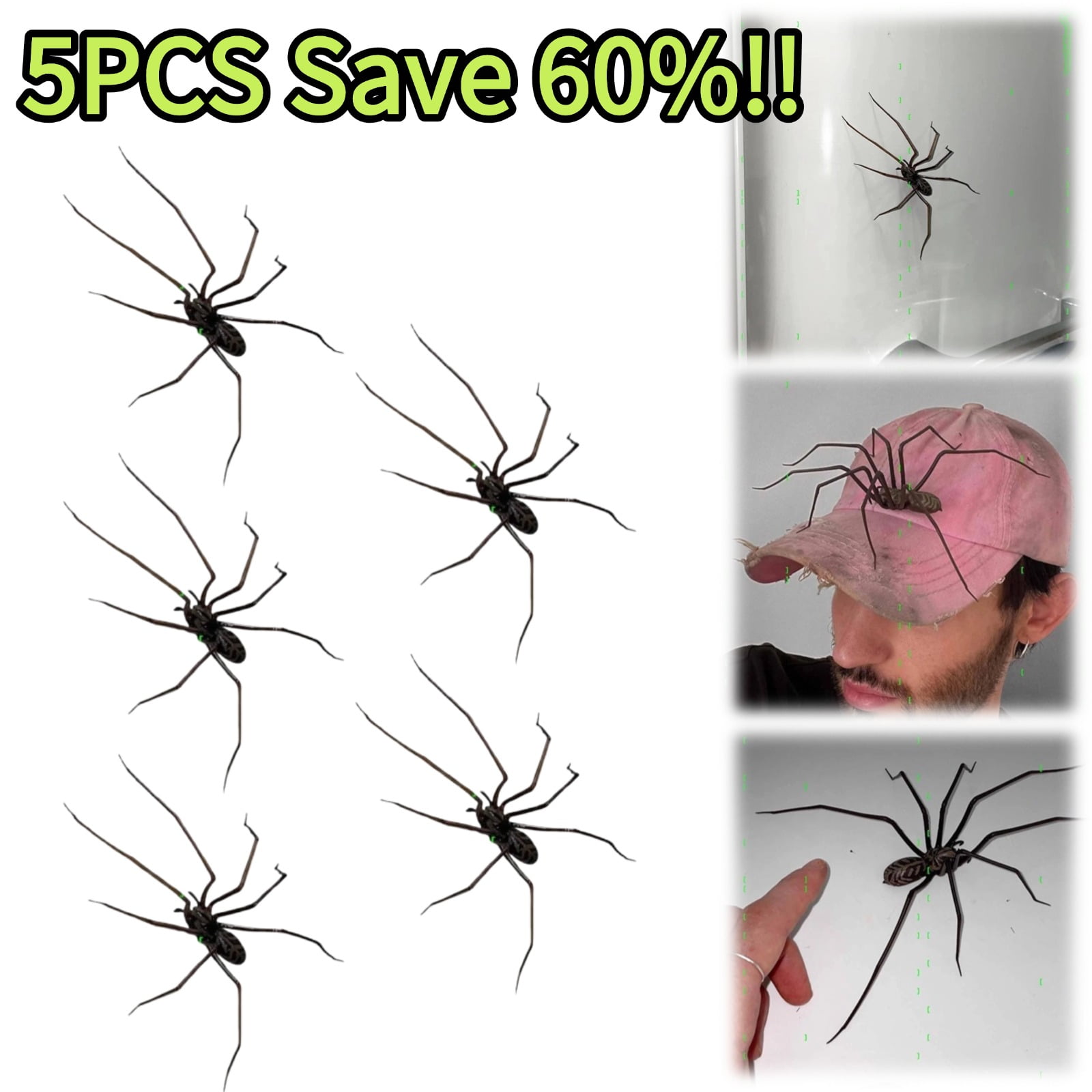 3.9in 3D Geometric Spider Magnet - Contemporary Art-Inspired Fridge ...