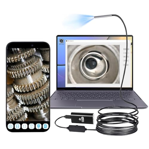 3.9mm Small Hole Borescope/Endoscope Camera - For 20 Caliber+ Pipes ...