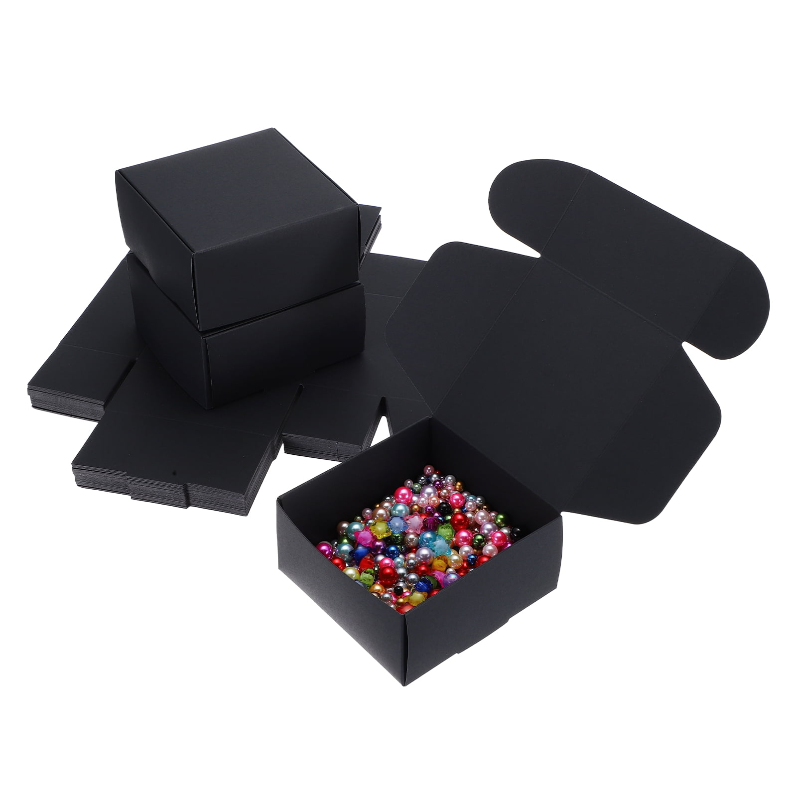 3.9x3.9x2" Small Gift Boxes Bulk with Lid, 50 Pack Mini Square ...