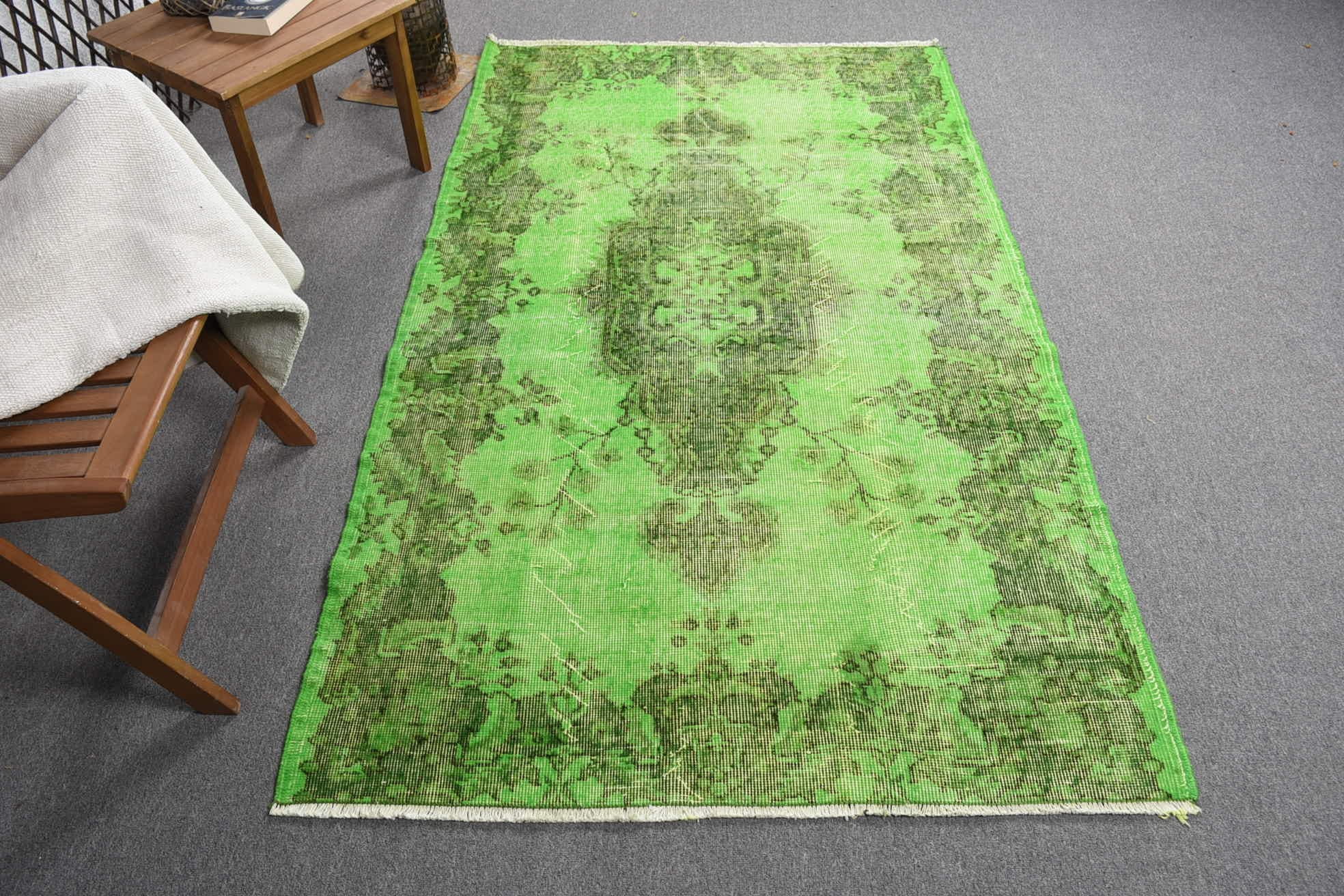 3.9x6.7 ft Area Rug, Vintage Rug, Moroccan Rugs, Cool Rug, Turkish Rugs ...