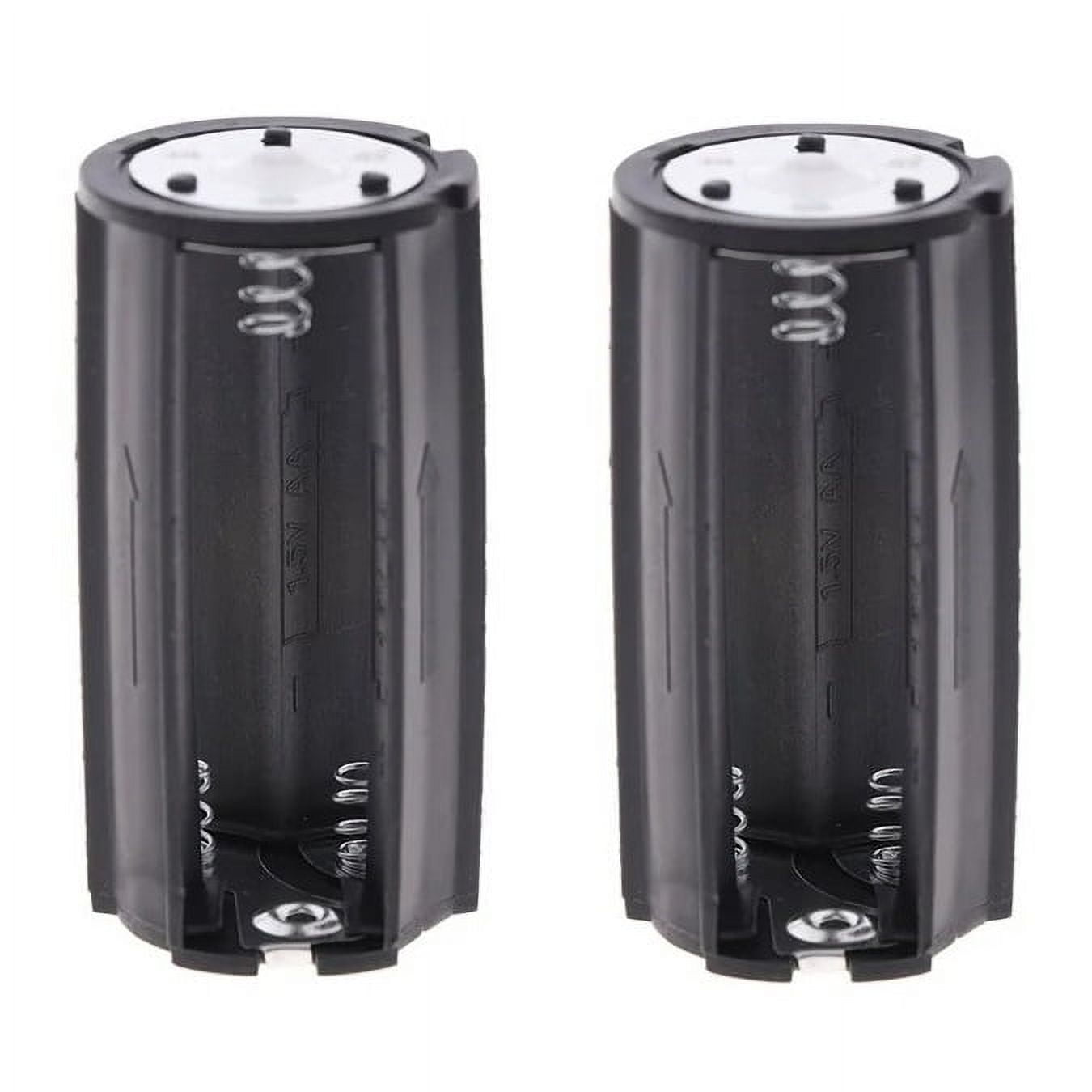 3-AA Battery Holder Cylindrical Case for Flashlights Round - Walmart.com