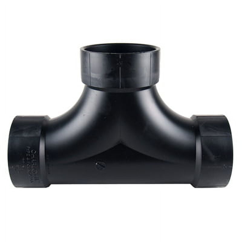 3" ABS/DWV 2 Way Clean Out Tee Hub x Hub x Hub, Each - Walmart.com