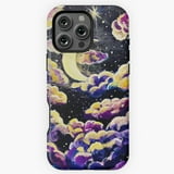 3 AM Night Sky Celestial Scene Scenery iPhone Case 11 12 13 14 15 16 17 ...