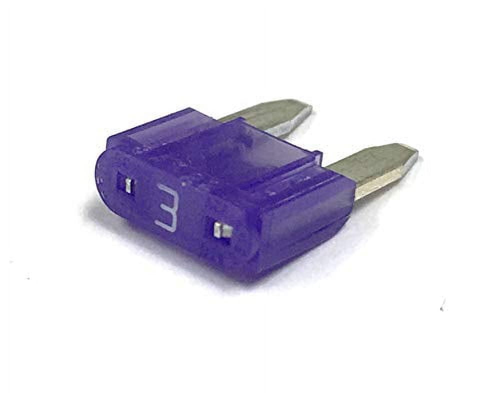 3 AMP MINI ATM BLADE-TYPE FUSE- 10PK - Walmart.com
