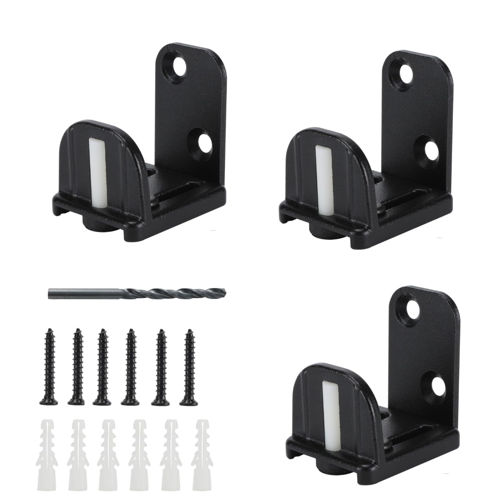 3 Adjustable Barn Door Floor Guide Bearing Design Sliding Barn Door ...