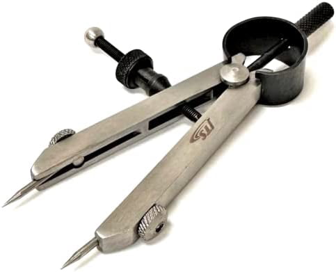 3" Adjustable Divider Precision Scriber and Caliper Sharp Pointed Sharp ...