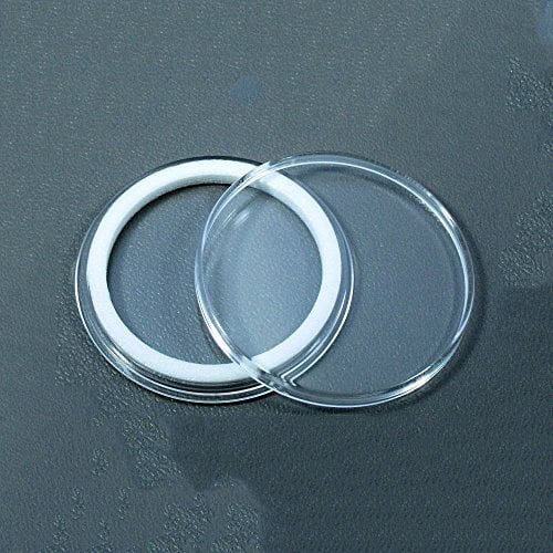 (3) Air-tite X44mm White Ring Ring Coin Holder Capsules for 1.75 ...