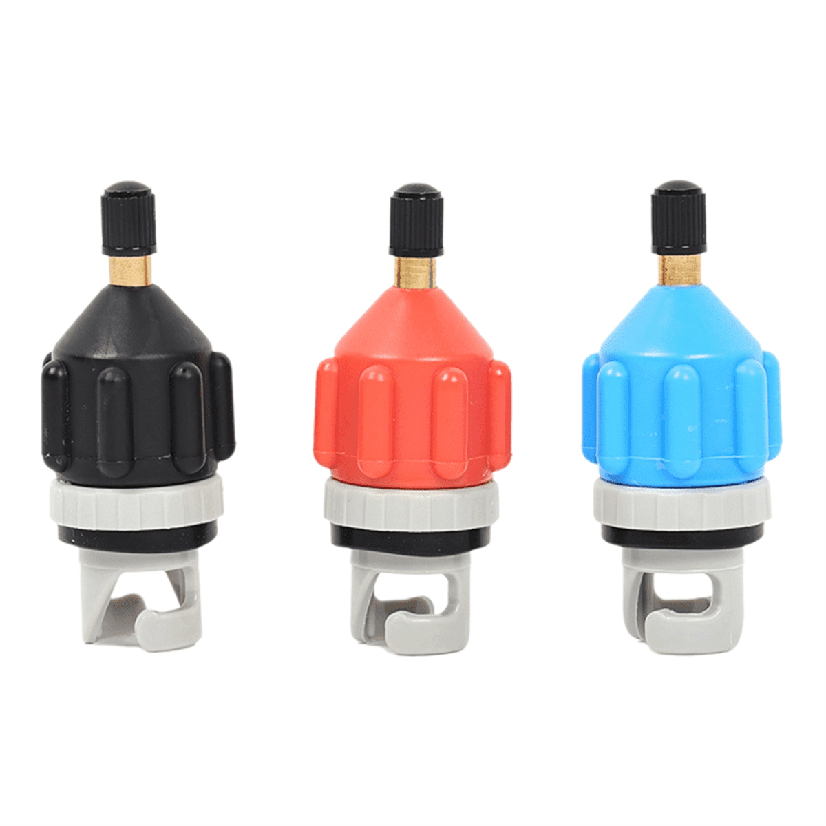3 * Air valve adapter (black + orange + blue)-As Shown - Walmart.com