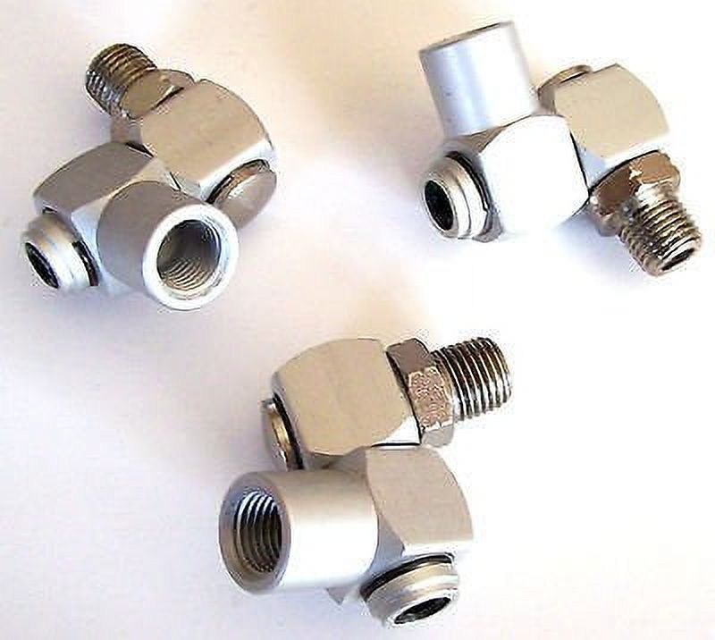 3 Aluminum Air Swivel Fitting Connectors Hose Coupler - Walmart.com