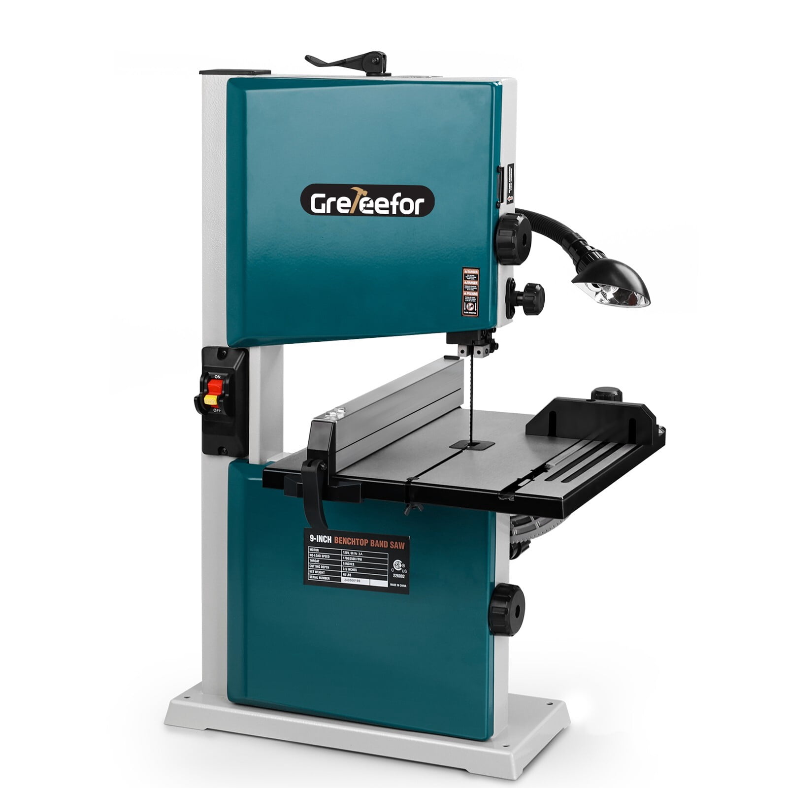 3 Amp 9-Inch Benchtop Band Saw 2-Speed（1700/2500FPM）Band Saws for ...