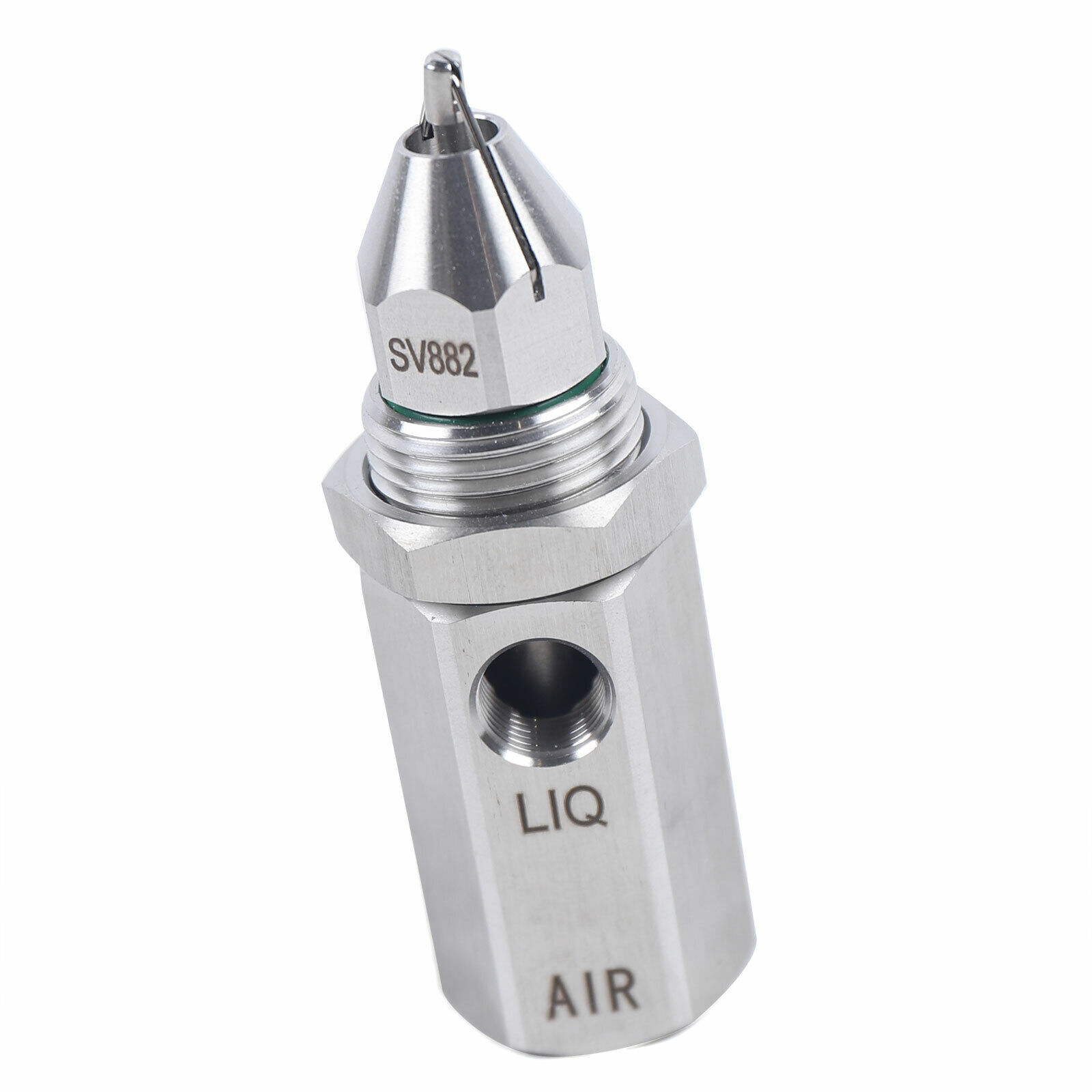 3 Angles Steel Super Fine Mist Wet fog Ultrasonic Nozzle Air Atomizer ...
