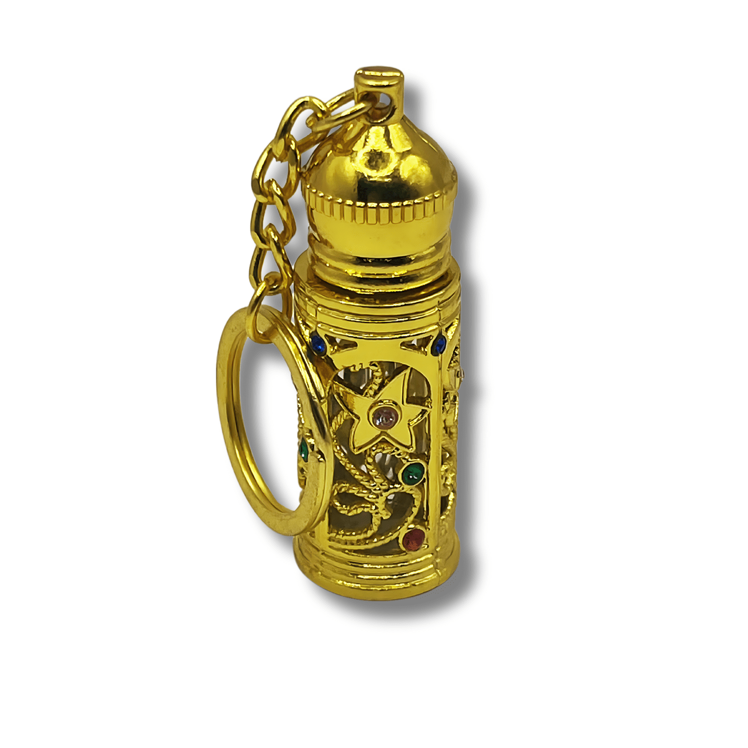 3 Arches USA Travel Size Toiletries Keychain Essential Oils Glass ...