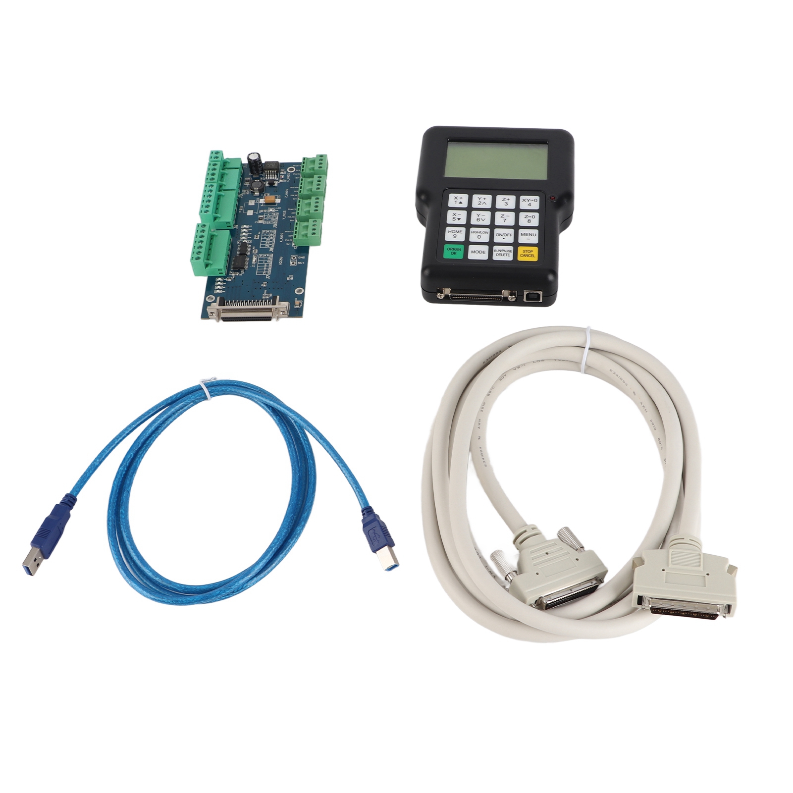 3 Axes CNC Engraving Machine Controller, Remote Hand Control with High Microstepping Precision ...