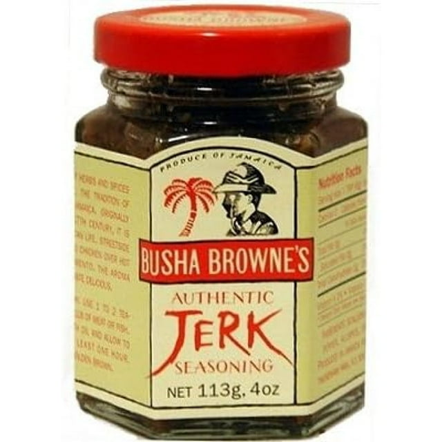 3 BOTTLES! Busha Browne’s Traditional Jerk Seasoning Rub, 4oz ...