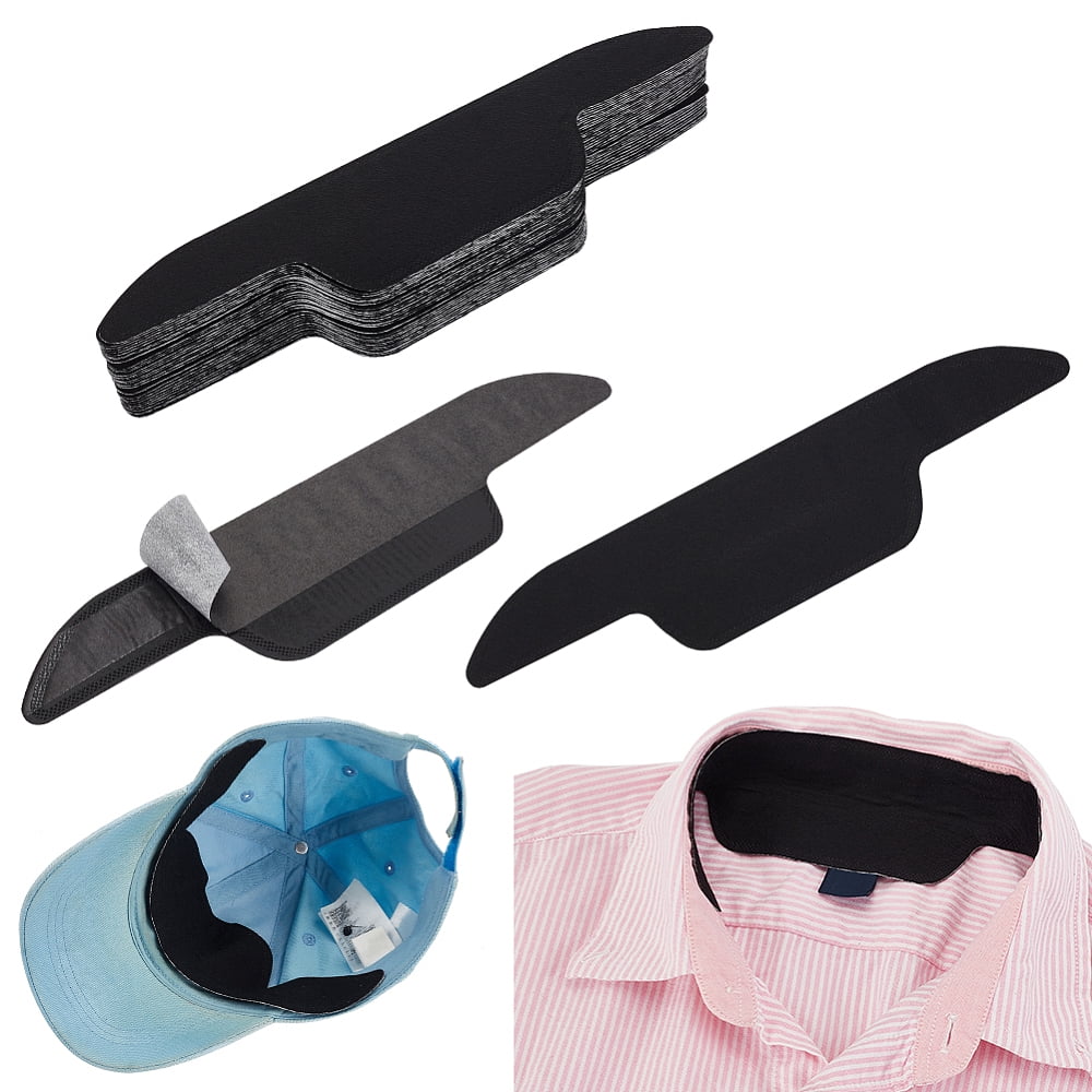 3 Bag PVC Disposable Neck Collar Sweat Pads Collar Shirt Protector ...