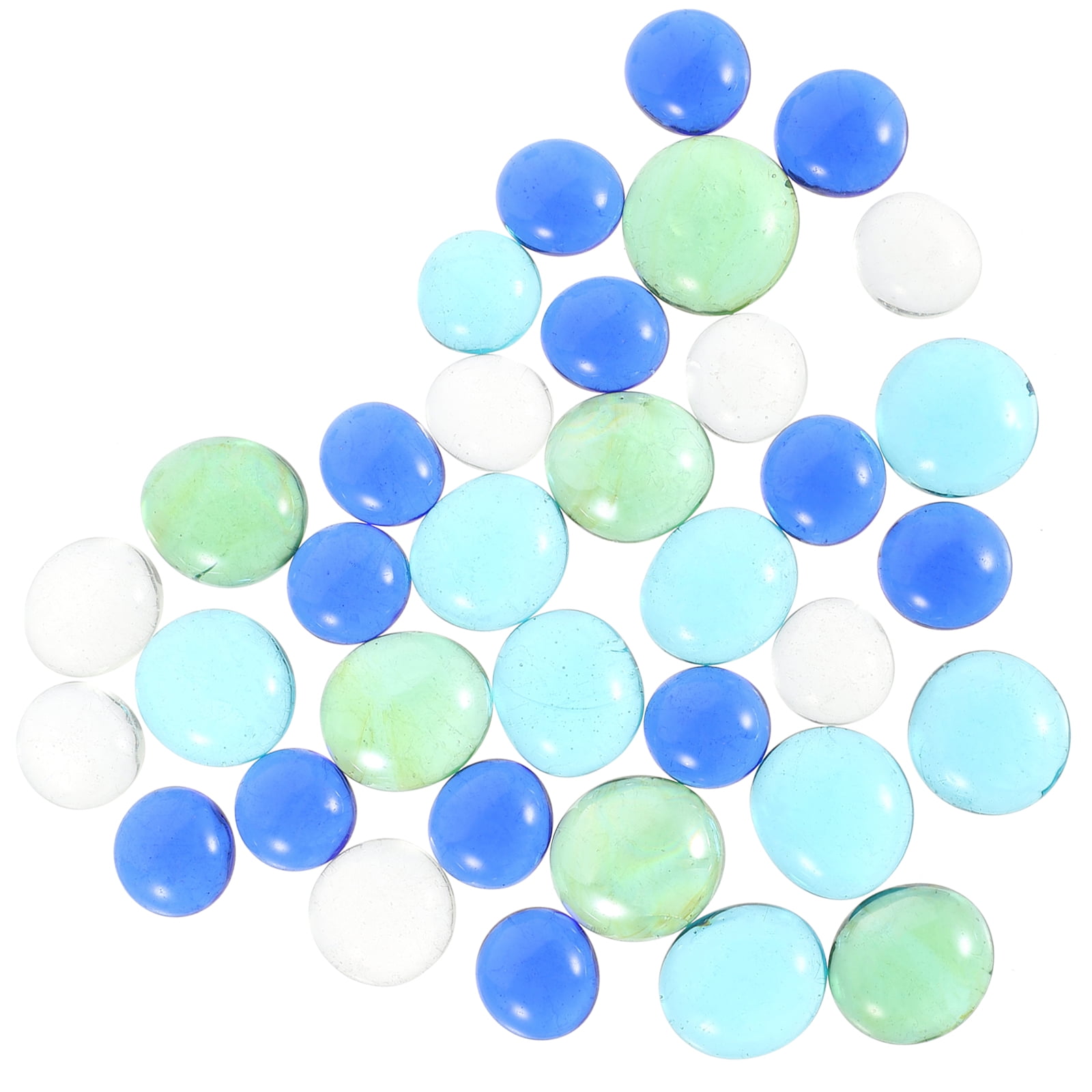 3 Bags of Colorful Aquarium Glass Gravel Stones Multi Use Bead Rocks ...