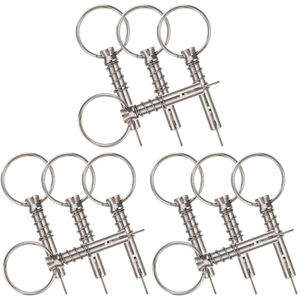 3 Bags Self-locking Pin Marine Accessories Boat Multi-purpose Safety ...