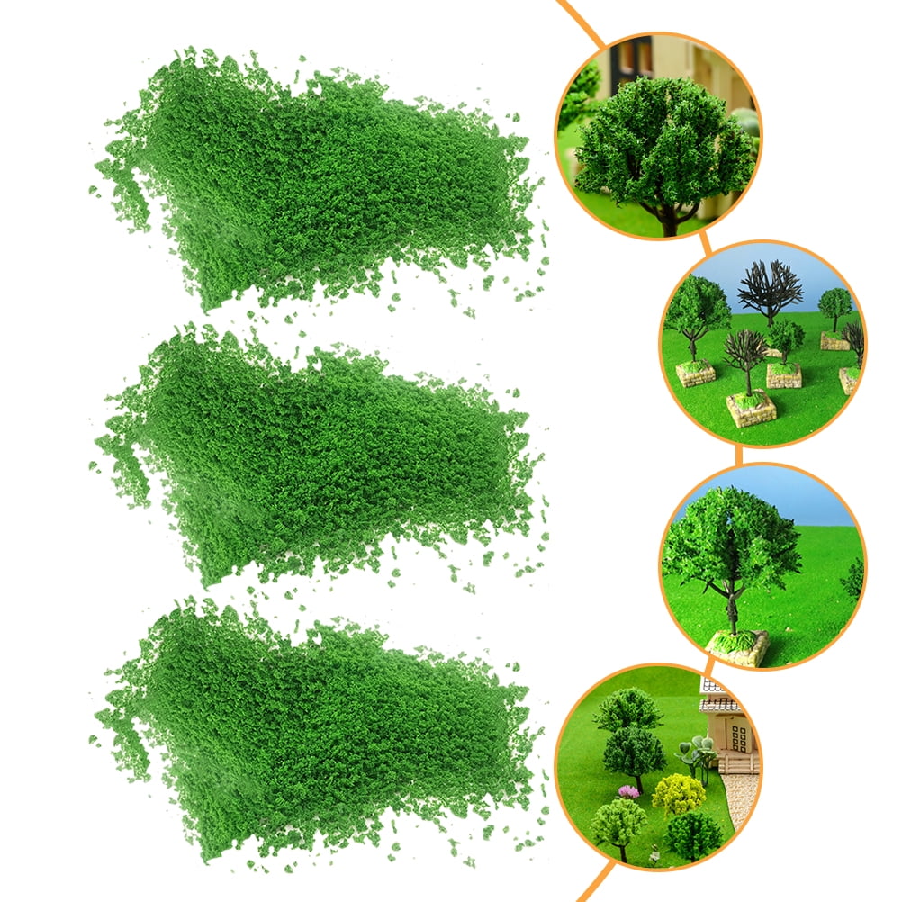 3 Bags Sponge Tree Powder Granular Tree Powder DIY Sand Table Building ...