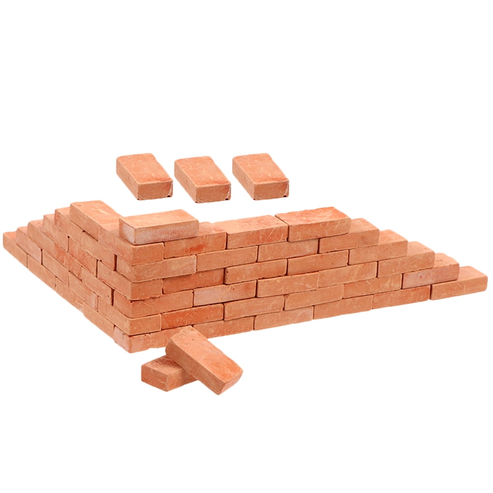 3 Bags of DIY Landscaping Miniature Bricks Colored Scene Layout Props ...