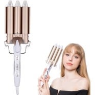 Morfone 3 Jumbo 22mm Curling Iron Wand, Ceramic Hair Crimper ...