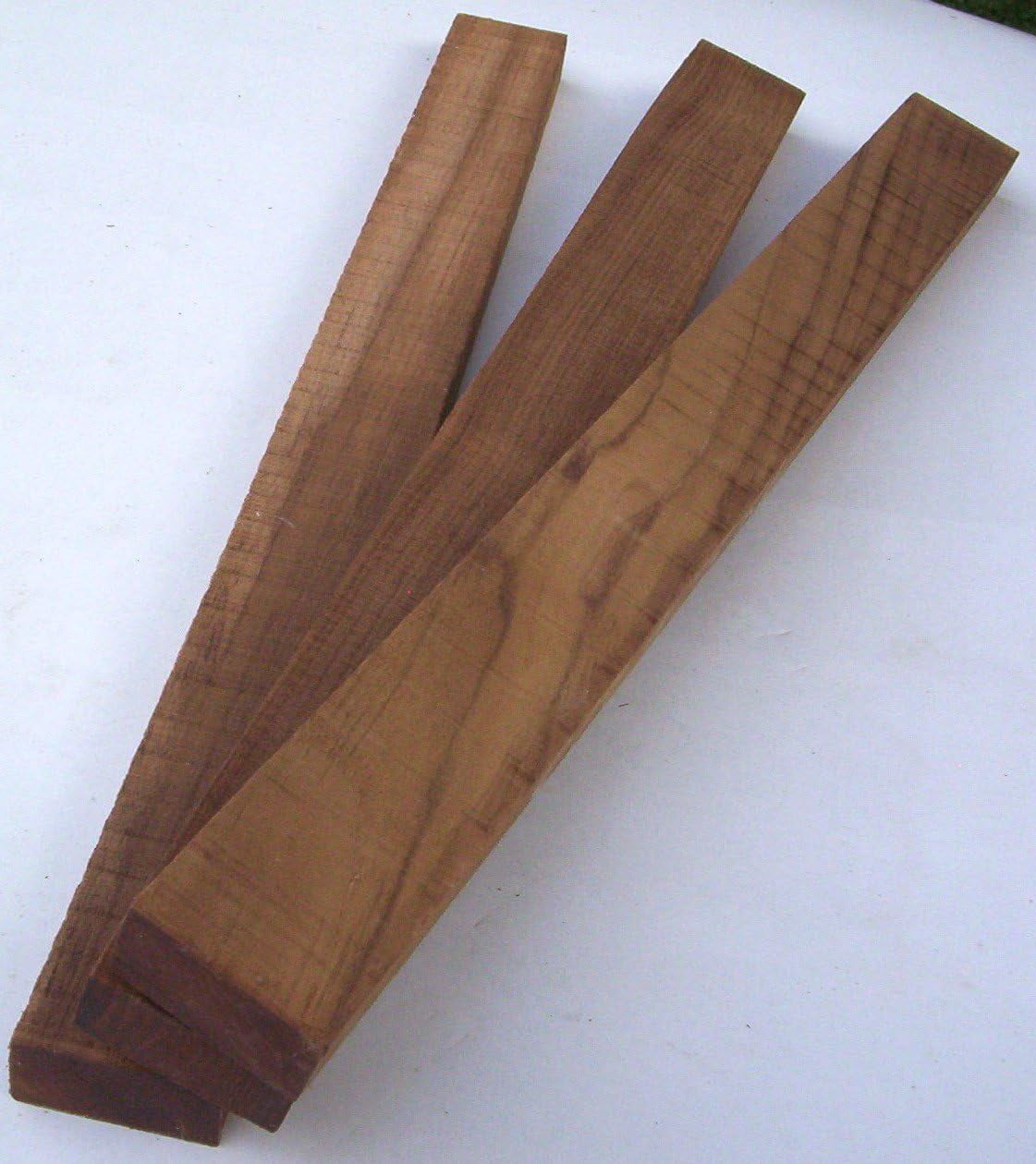 3 Beautiful Teak Wood Boards. Each board is about 7/8" x 2" x 25 ...