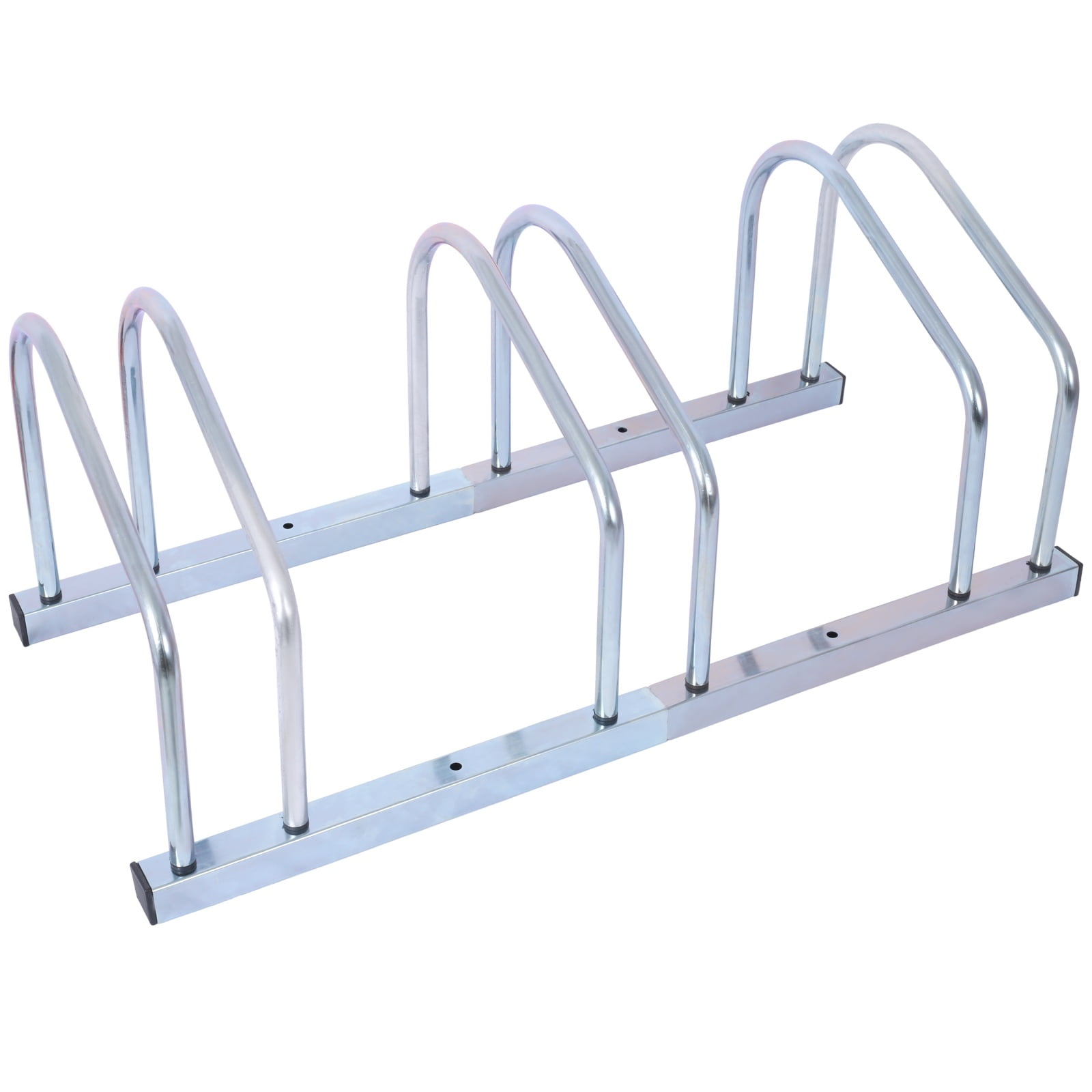 3-Bike Floor Bike Stand - Heavy-Duty Garage Bike Rack for 22"-28 ...