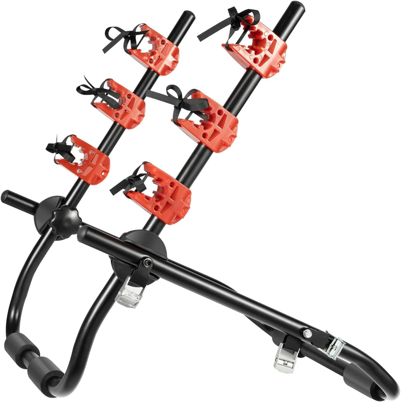 3 Bike Rack, Foldable Bike Rack for Car with Fix Strap Trunk Mount ...