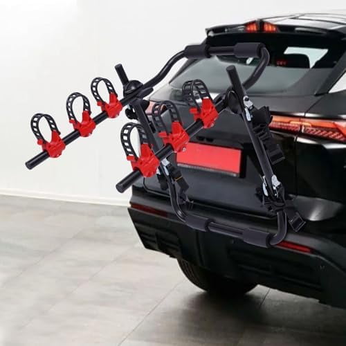 3-Bike Trunk Rack with Fix Strap Trunk Mount Bicycle Rack,Bike Rack for ...