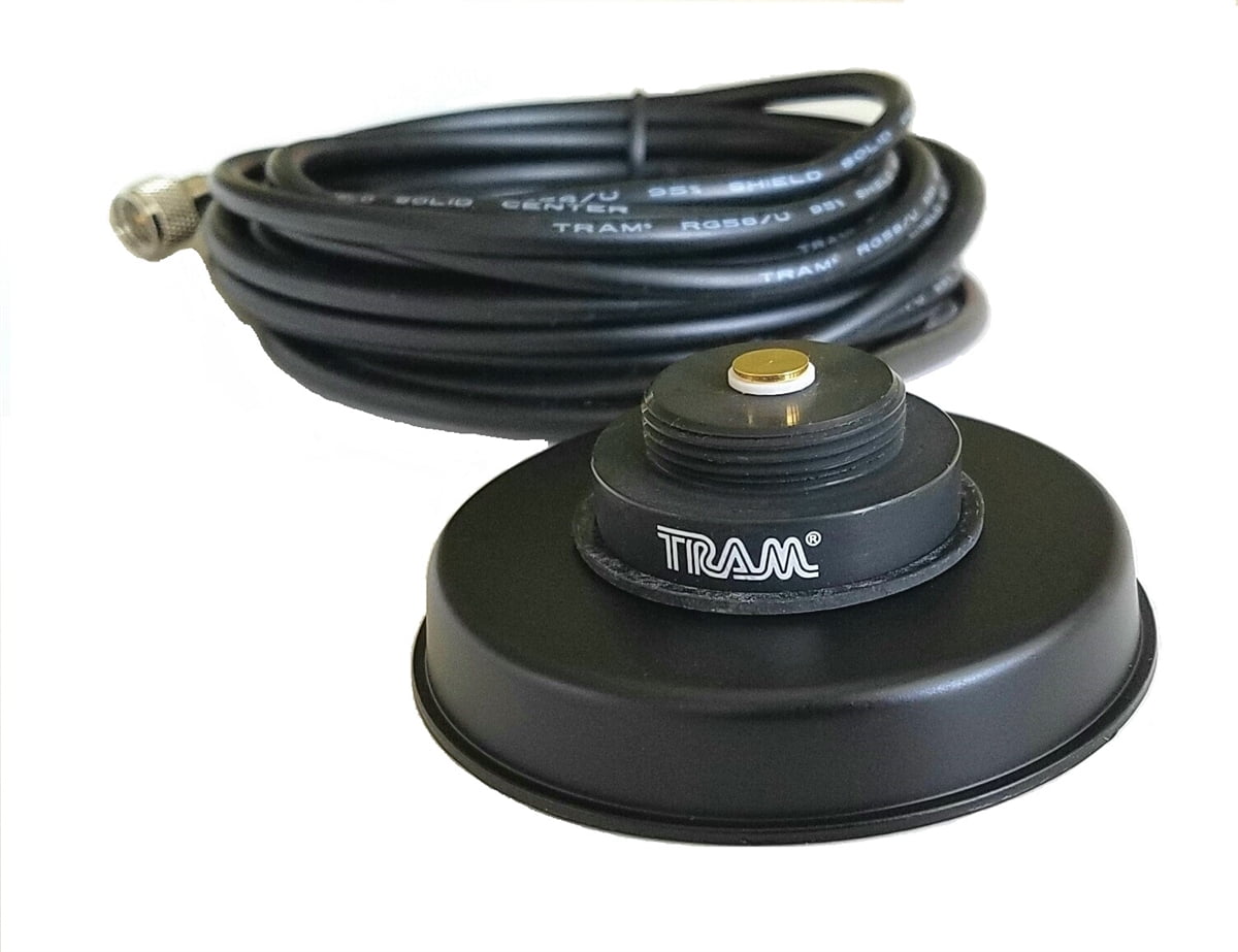 3" Black Magnet Mount NMO For Motorola Mobile Radio Antenna 17' RG58 ...