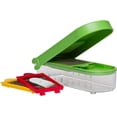 3-Blade Dice & Slice Chopper – Multi-Function Vegetable and Fruit ...