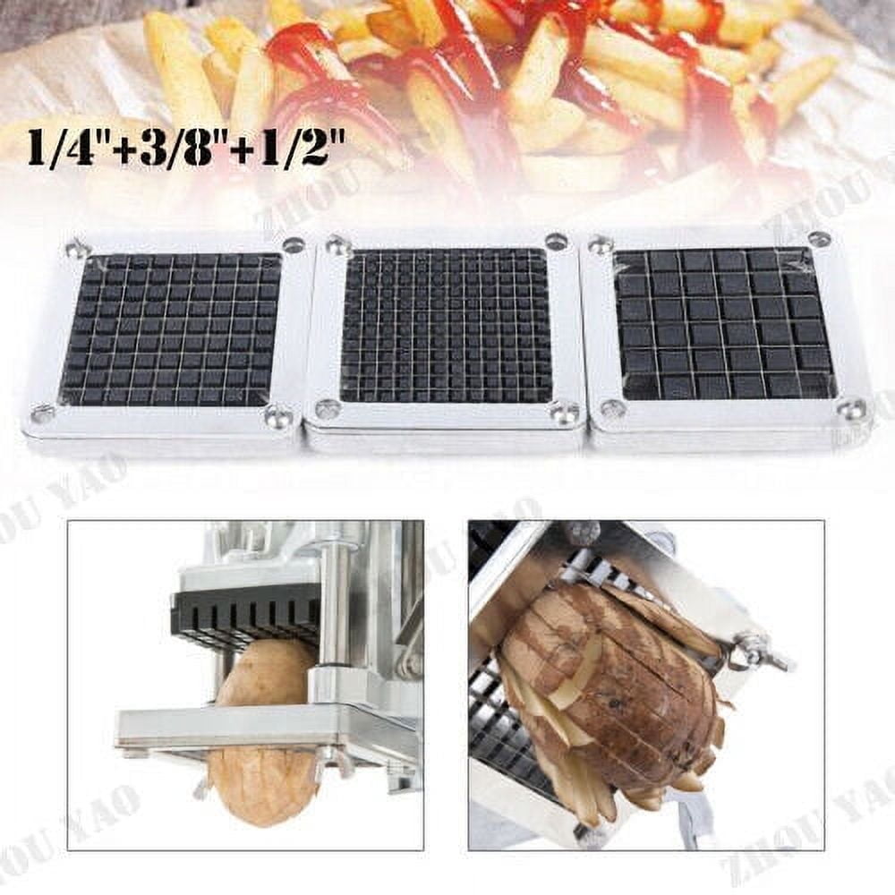 3 Blades Kitchen Tool For Commercial Potato French Fries Fruit ...