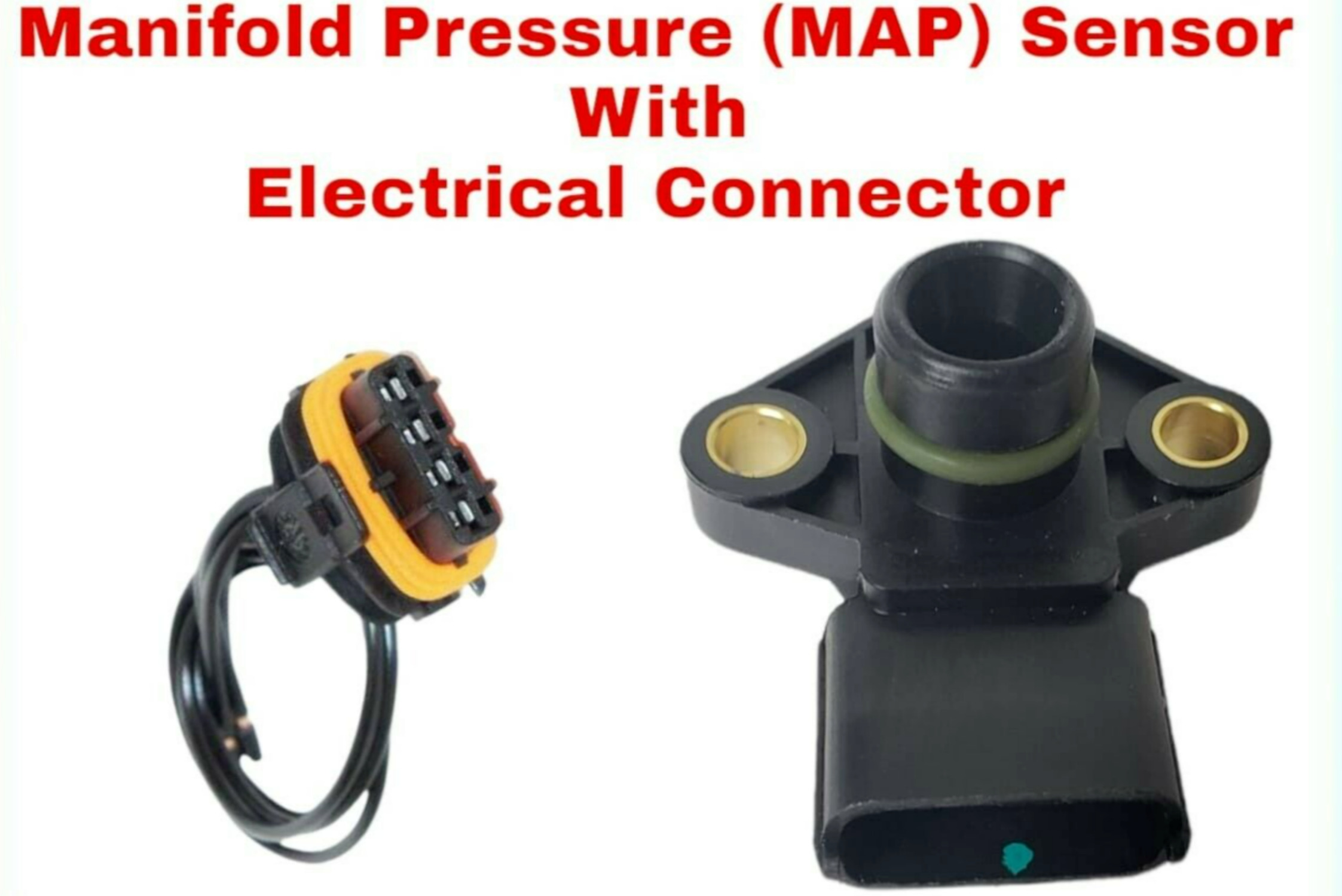 3 Blades Manifold Pressure Map Sensor W/Connector 39300-38100 Fits ...