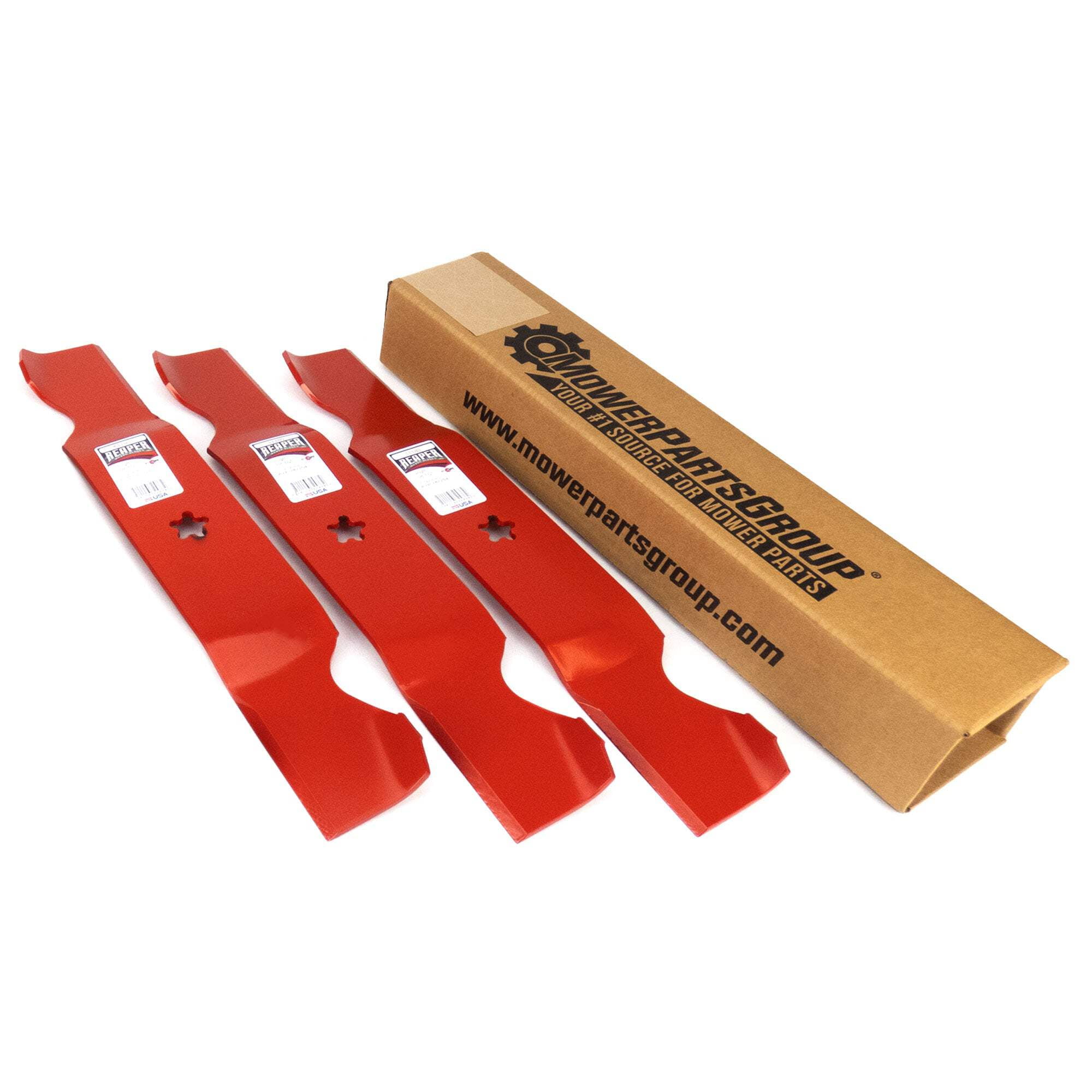 "Husqvarna Craftsman Lawn Mower Tractor Riding Blades, Fit 54"" Model ...