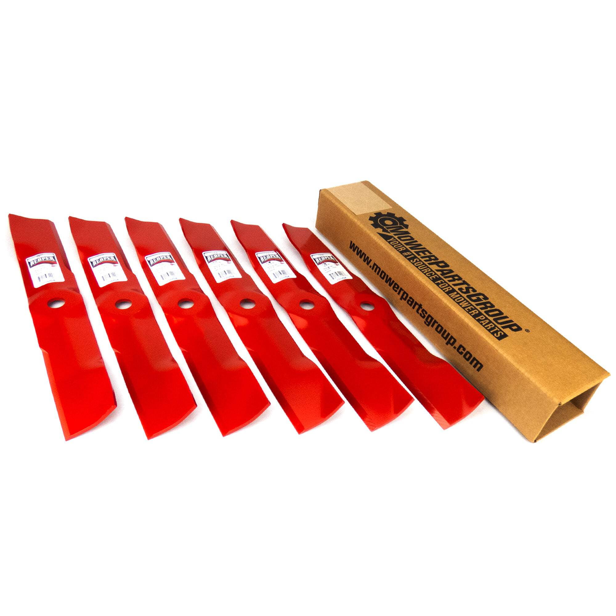 (6) Reaper Blades for John Deere 48" GT242 GT262 GT275 LX178 LX186 ...