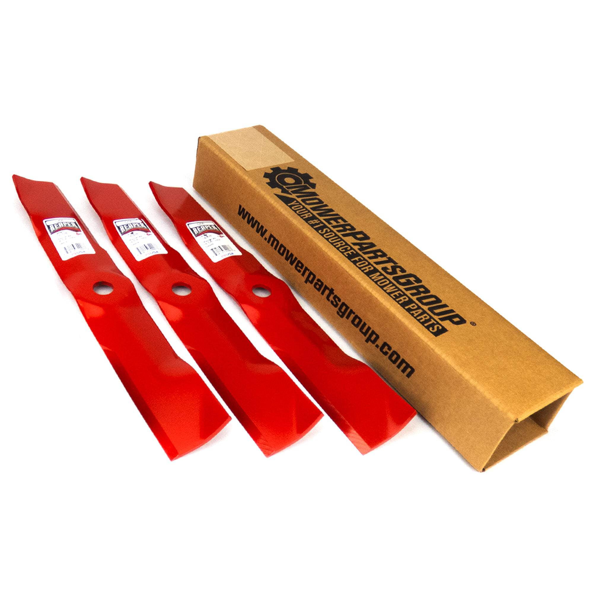 3 USA-Made Reaper Blades for John Deere 48" (260, 265, 285, 325, 345 ...