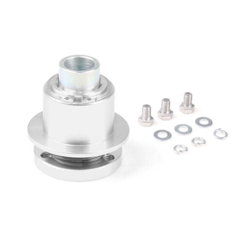 3 Bolts Aluminum Car Steering Wheel Quick Release Disconnect Hub 3/4 ...