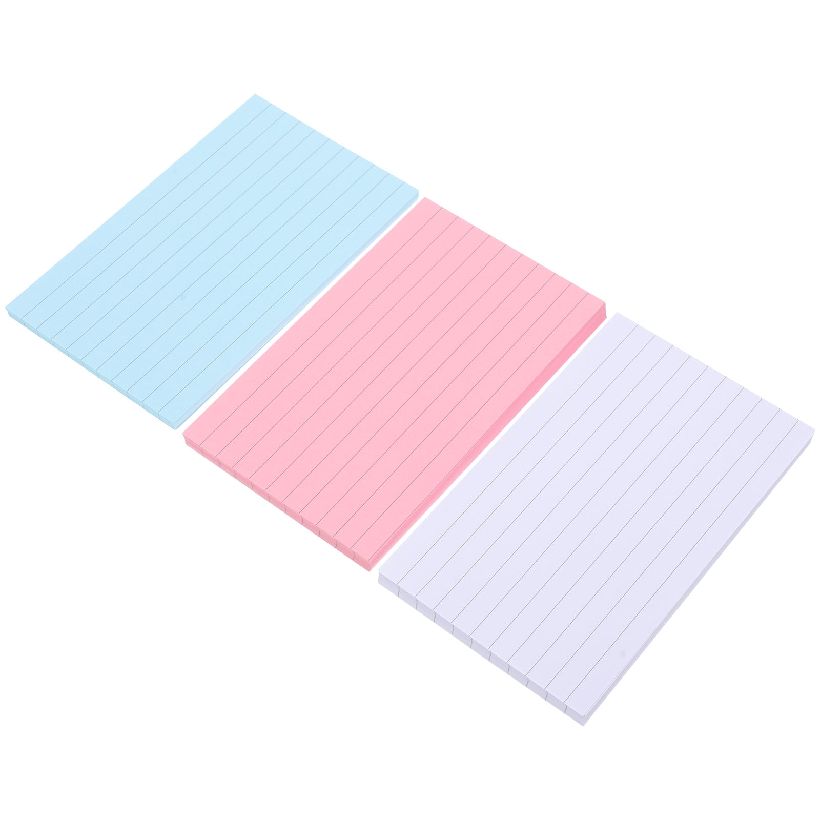 3 Books Colored Index Note Paper Stationery Daily Use Pads Office ...