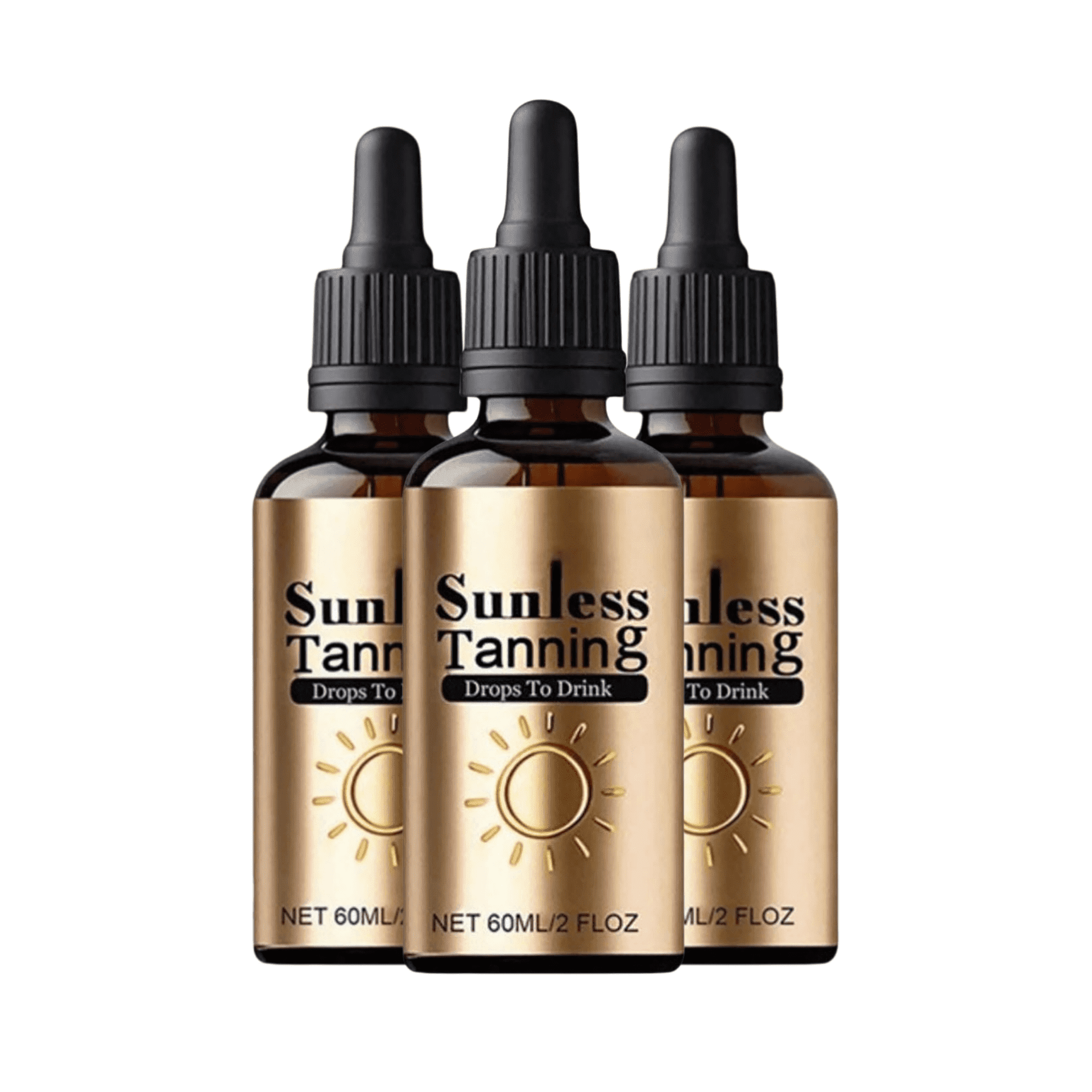 (3 Bottle)2025 Tanning Drops To Drink - Drinkable Tanning Drops - Drink ...