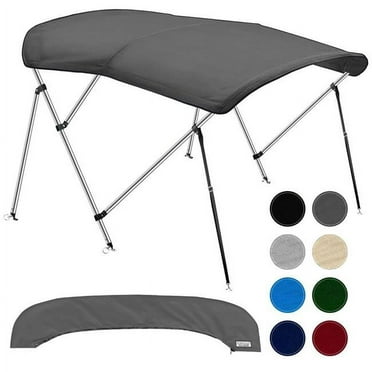 Shademate Bimini Top Sunbrella Fabric Boat Shade & Boot Aqua Marine ...