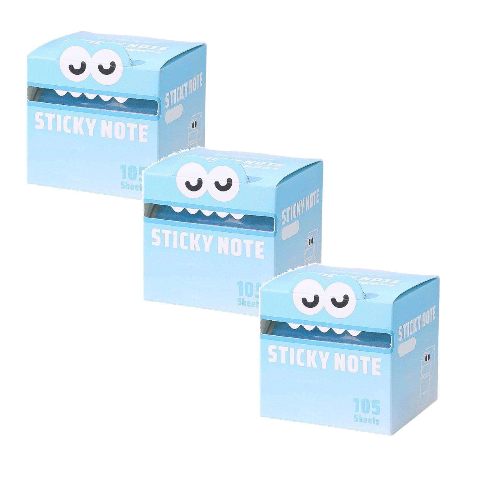 3 Box 324 Sheets Pop Up Sticky Notes, Cute Creative Packaging ...