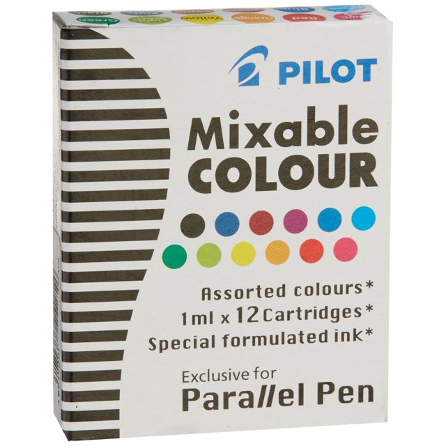 3 Boxes: Pilot Parallel Pen Ink Refills for Calligraphy Pens, Assorted ...