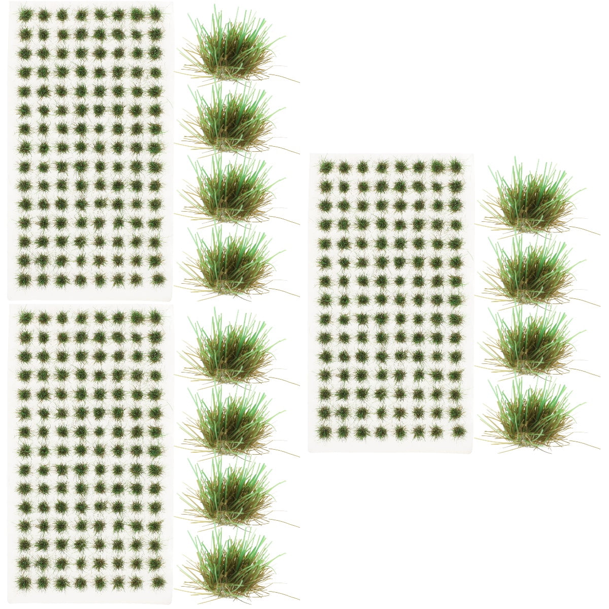 3 Boxes Simulated Grass Model Round Planter Kit Levitating Planters ...