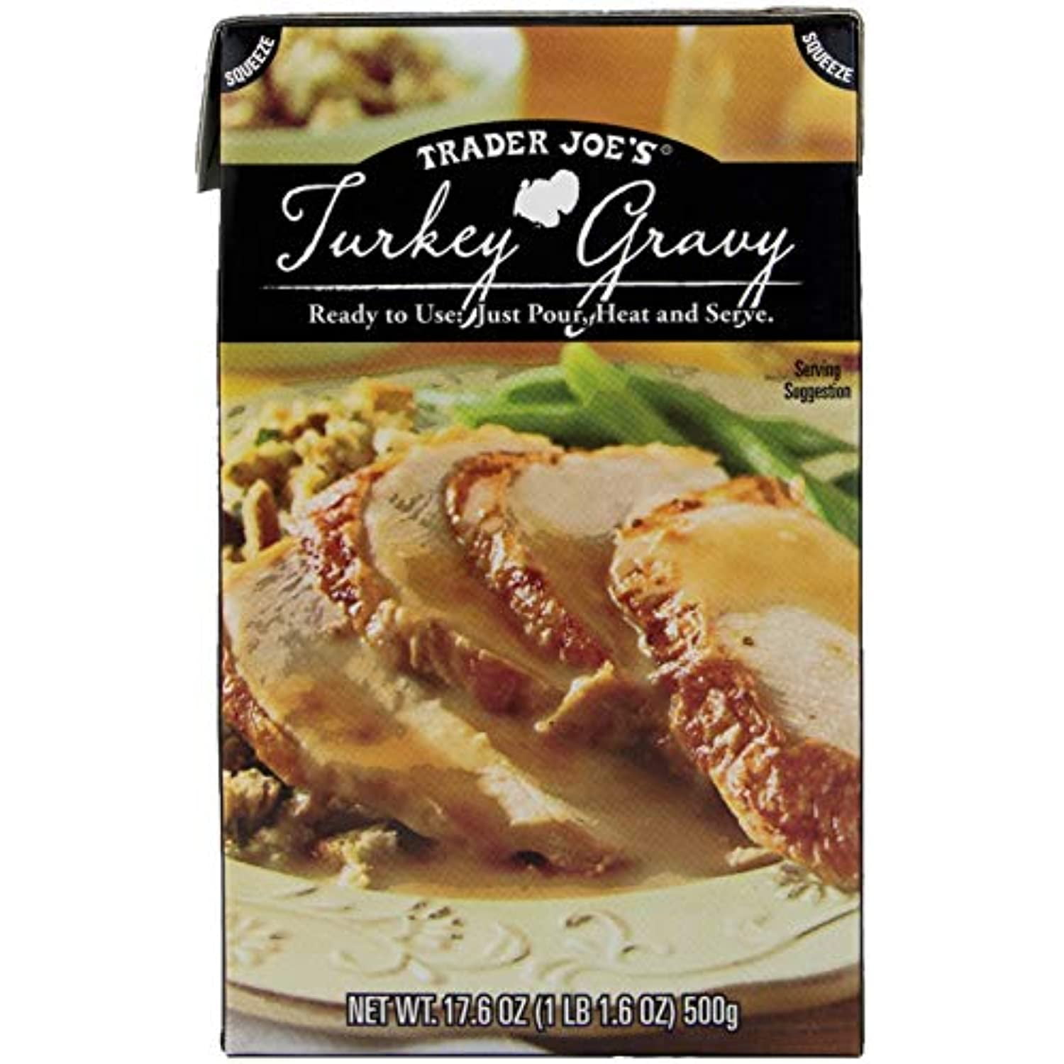 TJ Brand Ready Made Savory Turkey Gravy, Natural, 3 Boxes, 17.6 Oz ...