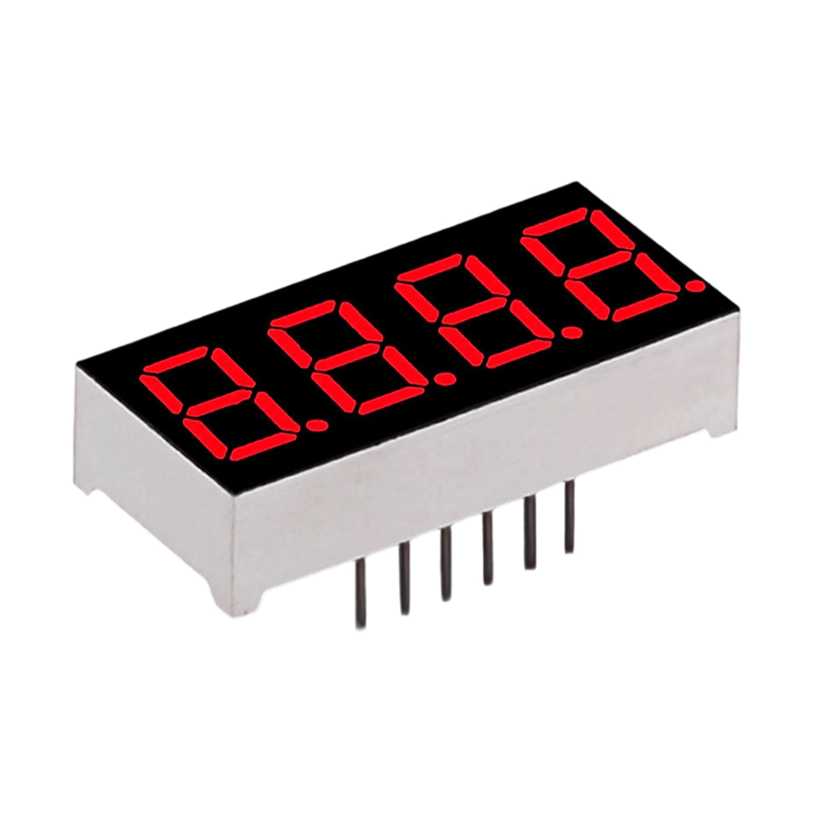 3. Bright 4-Digit LED Screen for Microwaves, Refrigerators, Compact ...