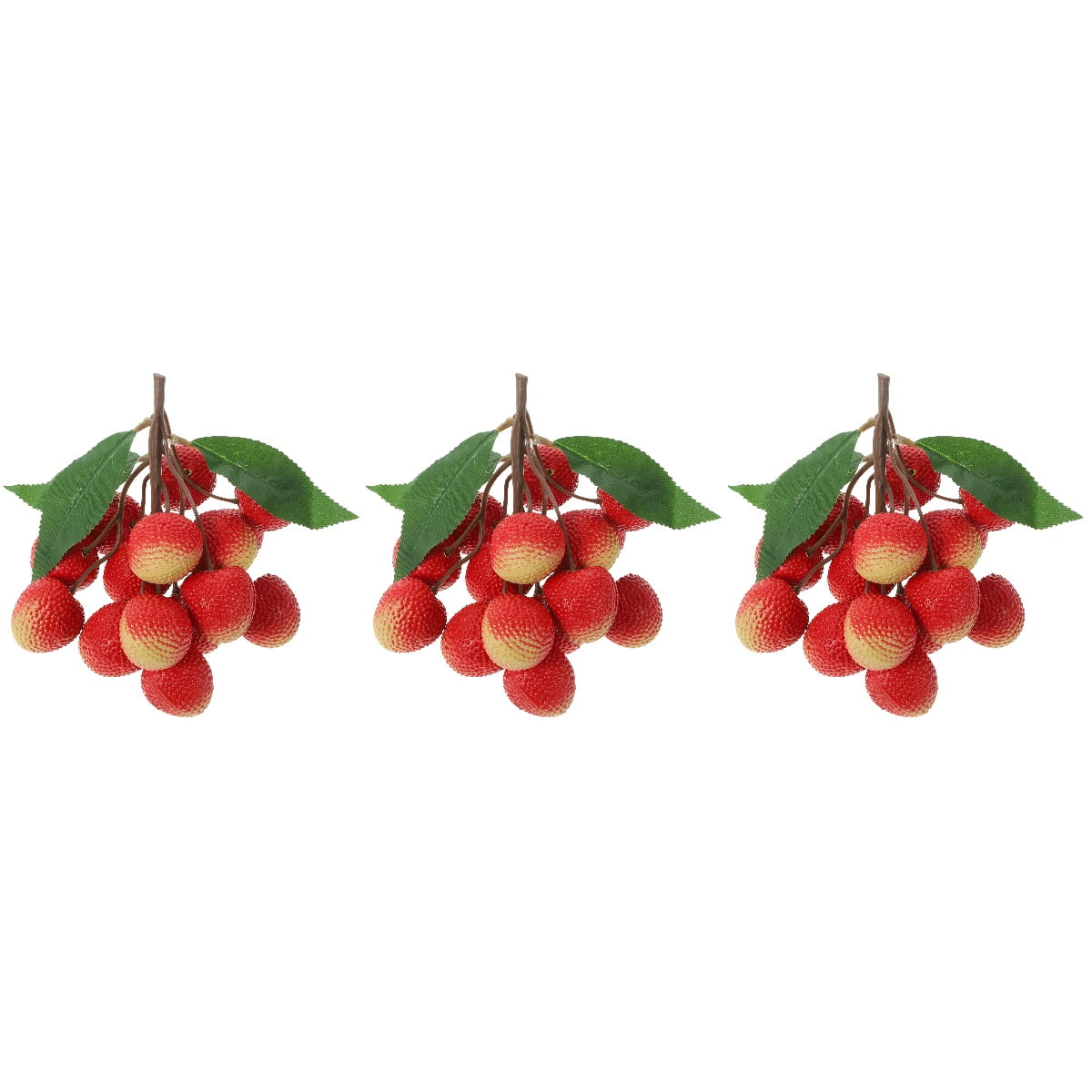 3 Bunches Realistic Fruit Simulation Fruit Model Restaurant Fruit ...