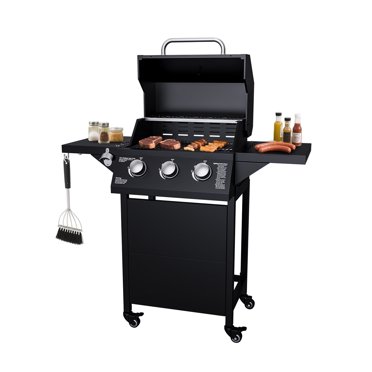 Kenmore 2-Burner Portable Tabletop Retro Gas Grill, Pink - Walmart.com