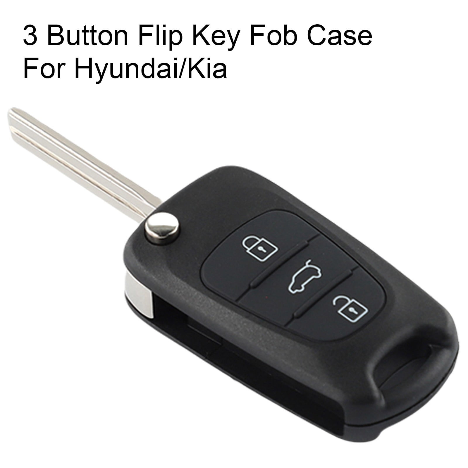 3 Button Flip Key Fob Case Shell Cover for Hyundai I20 I30 X35 Ix20 ...