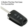 3 Button Flip Key Fob Case Shell Cover for Hyundai I20 I30 X35 Ix20 ...