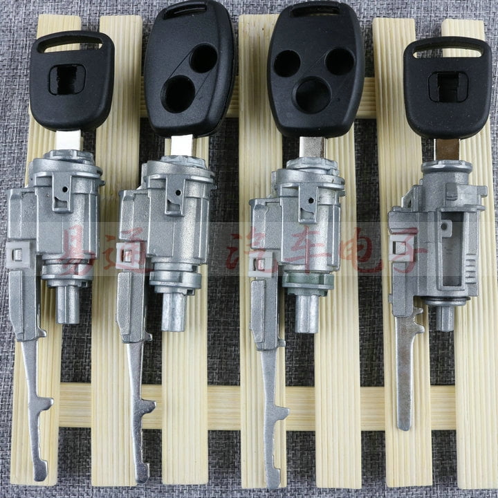 3 Button Key Lock - Car Lock for Honda, Lock Core for Accord/Fit/New ...